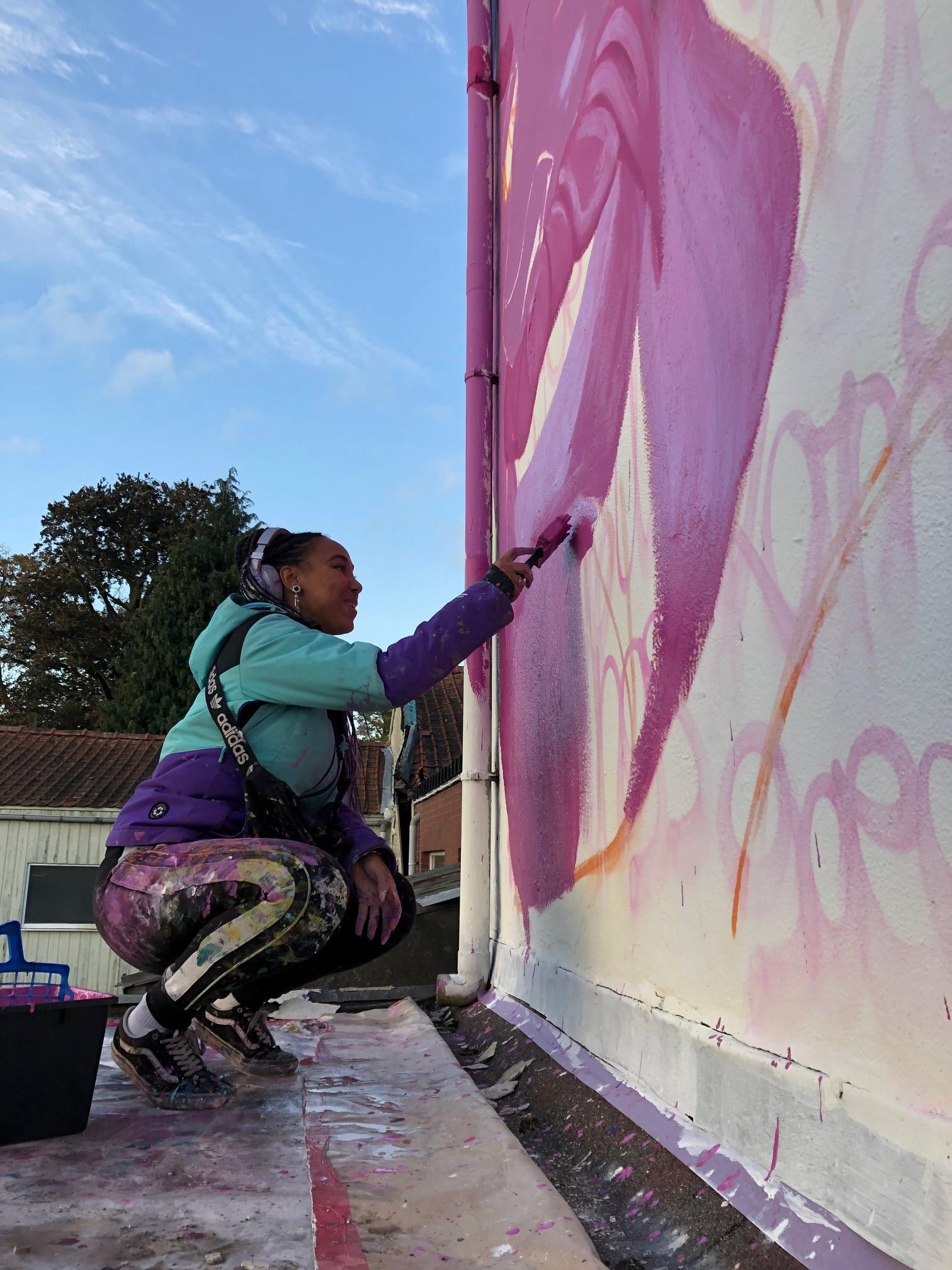 Heb je deze mural al gespot? | Ter Loke